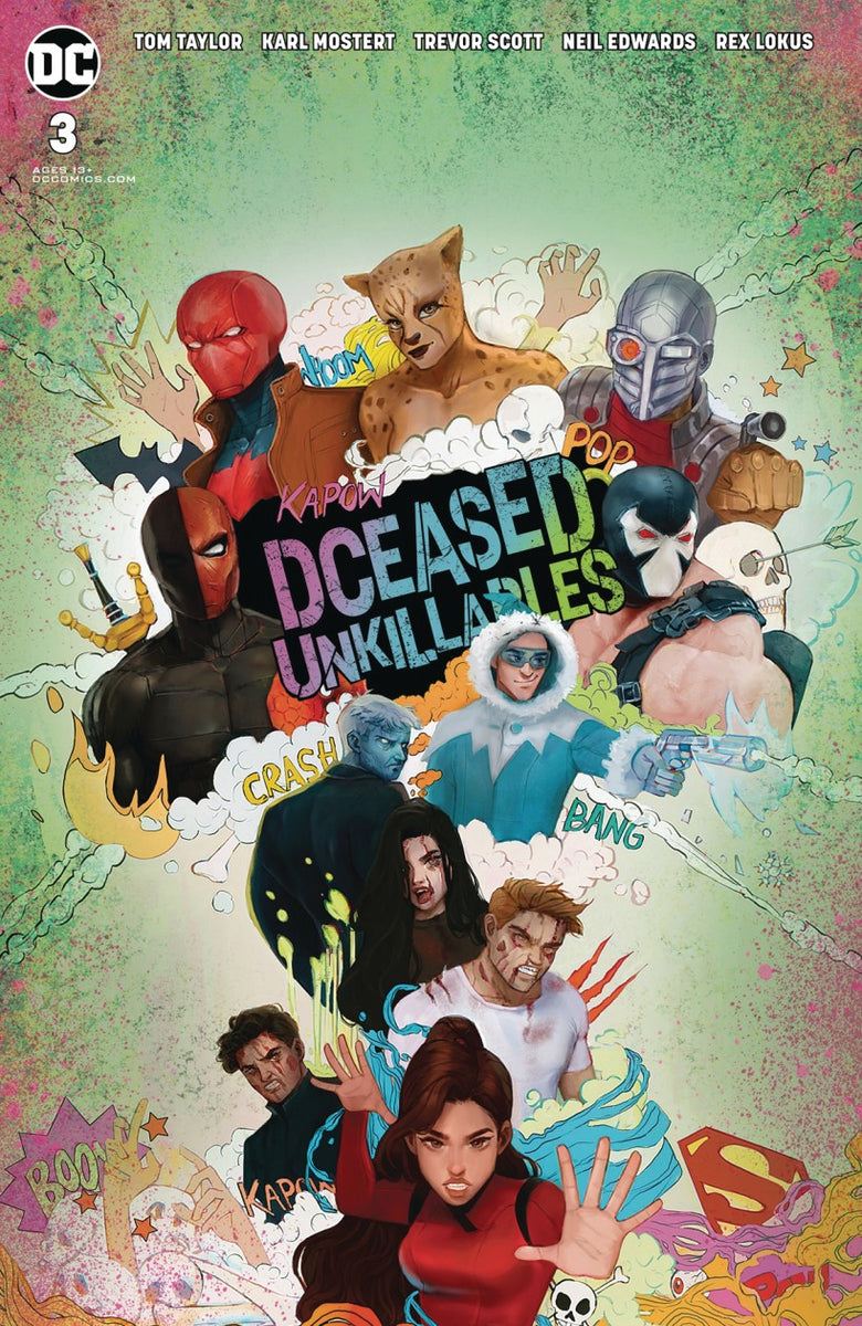 Dceased Unkillables #3 (Of 3) Card Stock Horror Tasia Ms Va – Gem Comics